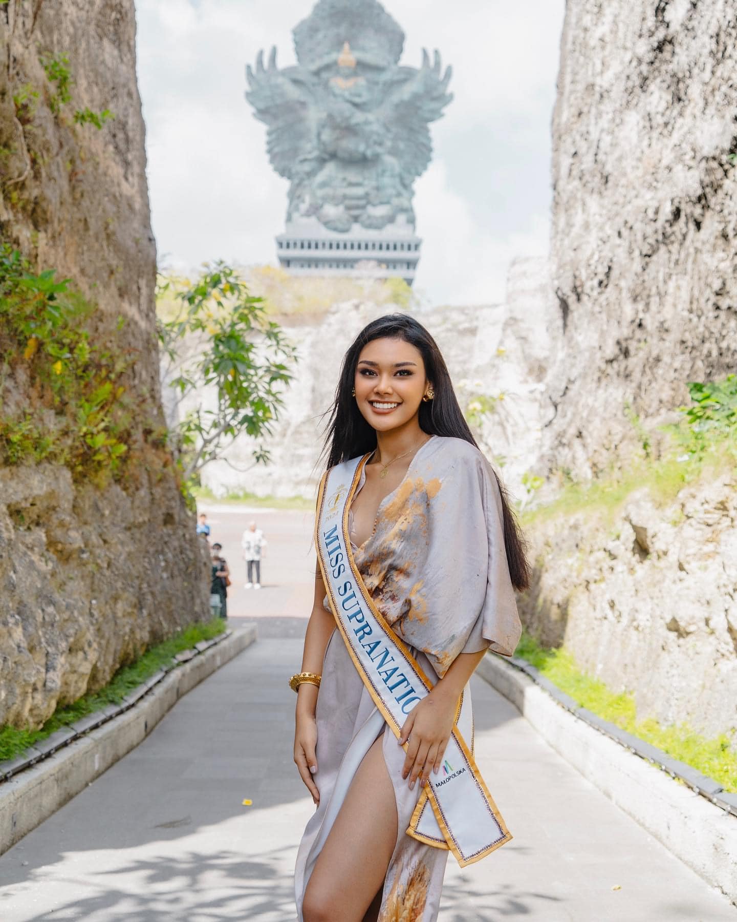 Harashta visits Garuda Wisnu Kencana Cultural Park in Bali – Miss ...